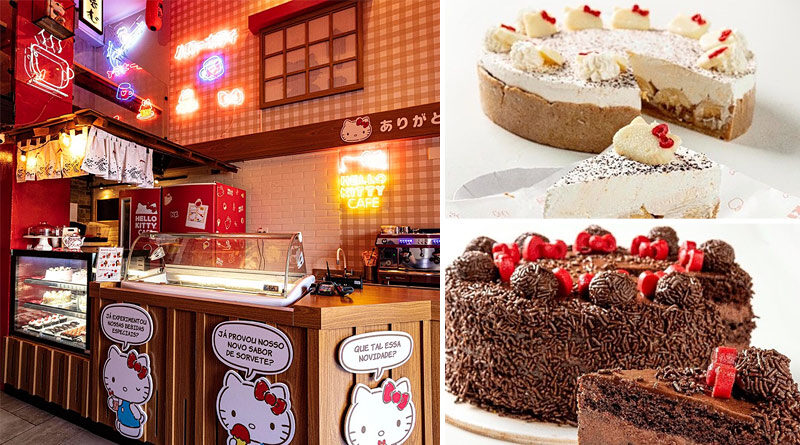 Café Da Hello Kitty é Inaugurado Na Praça Da Liberdade Em São Paulo